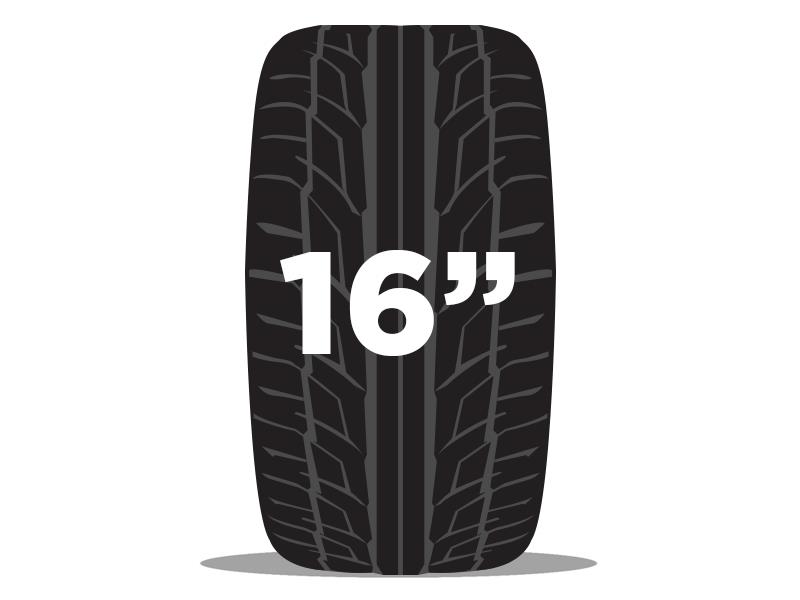 16 Inch Mustang Tires - LMR.com