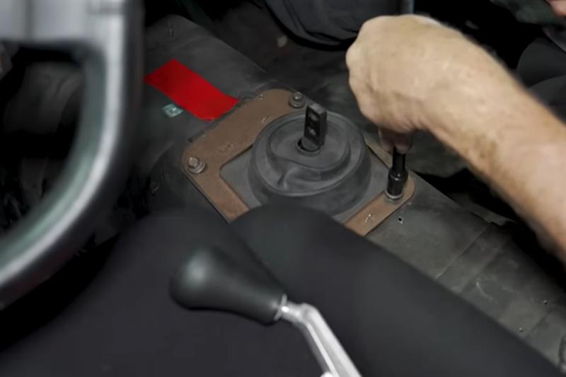 How To Install TKX Transmission In A 1979-1993 Fox Body Mustang
