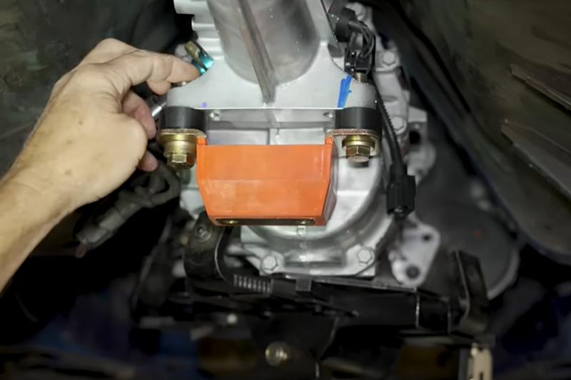 How To Install TKX Transmission In A 1979-1993 Fox Body Mustang