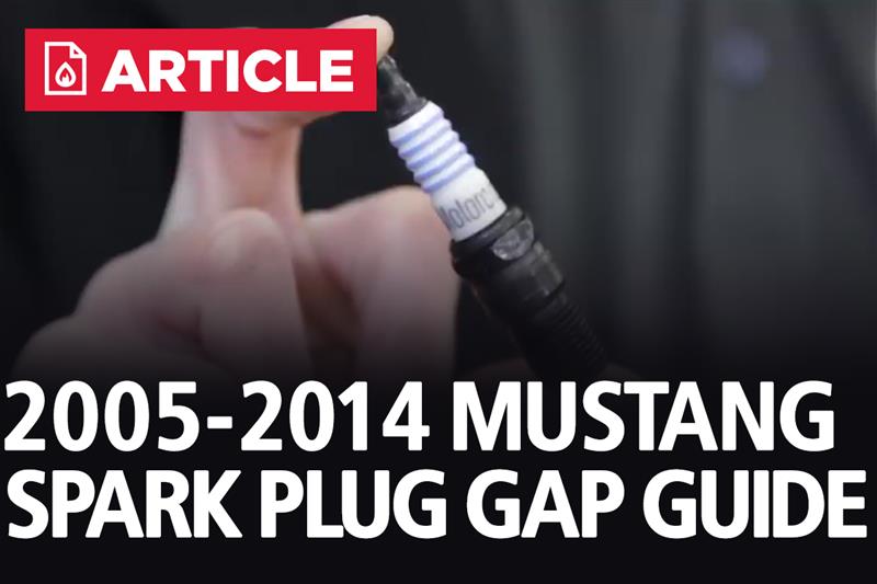 2005-2014 Mustang Spark Plug Gap Specs - LMR.com