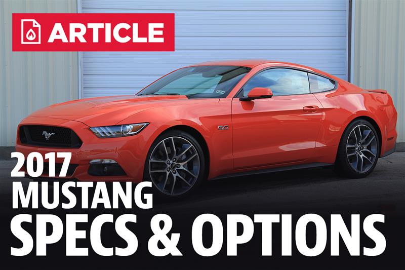 2017 Ford Mustang Specs, Horsepower, & Features - LMR