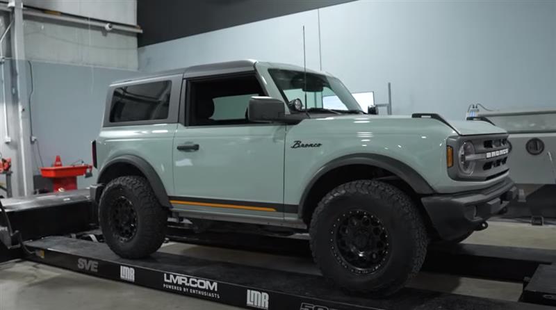 2021 Bronco Before And After Ford Performance Tune - LMR