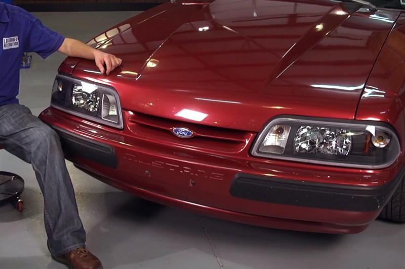 How To Install Fox Body Black One Piece Headlights (87-93)