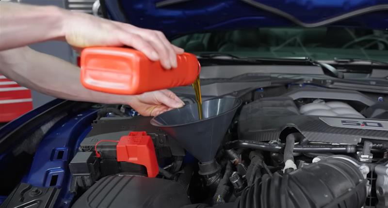 2024-Current Mustang GT Oil Change Instructions - LMR