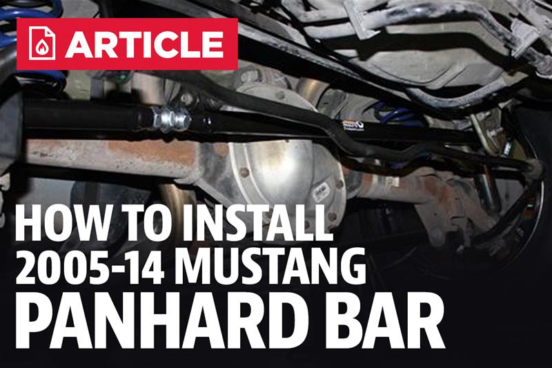 How to Install a Mustang S197 Panhard Bar (05-14) - LMR
