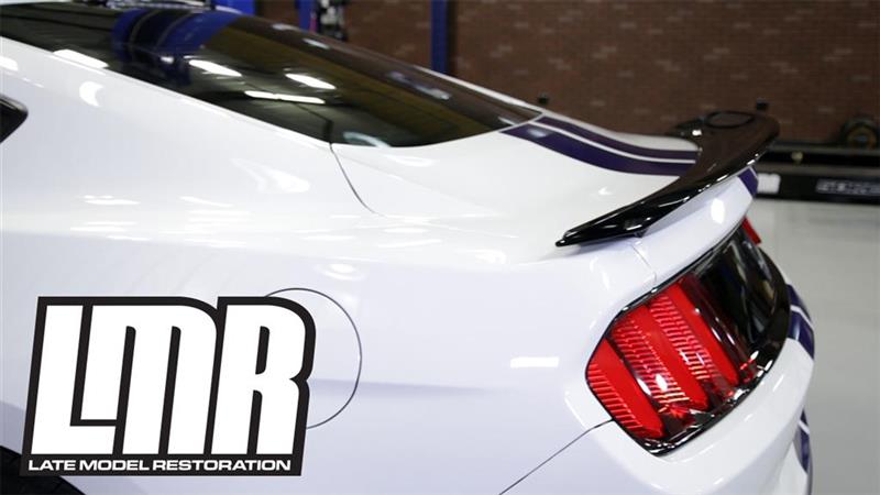 How To Install Mustang Ford Accessories GT350 Track Pack Spoiler