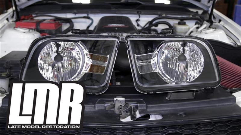How To Install Mustang Headlights (05-09) - LMR.com