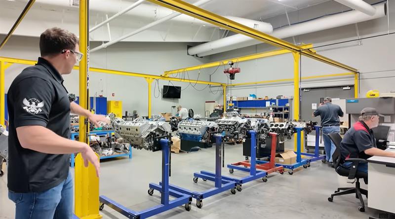 Our Complete BluePrint Engines Facility Tour! - LMR